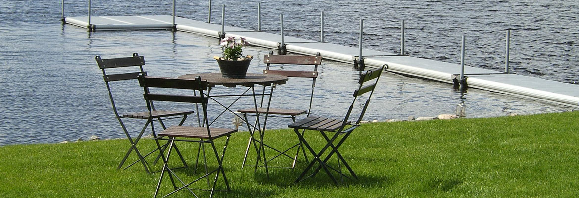 Köp en hållbar brygga för privat sjötomt