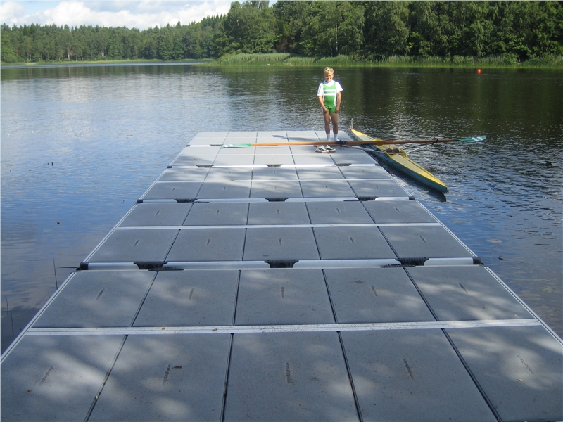 Flytbryggor för vattensport